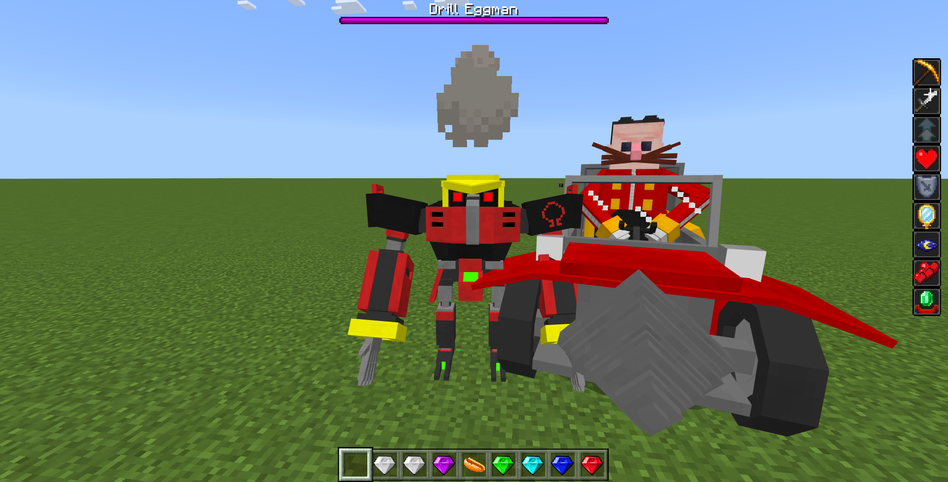 Мод «Соник» для Minecraft Bedrock Edition 1.19.x