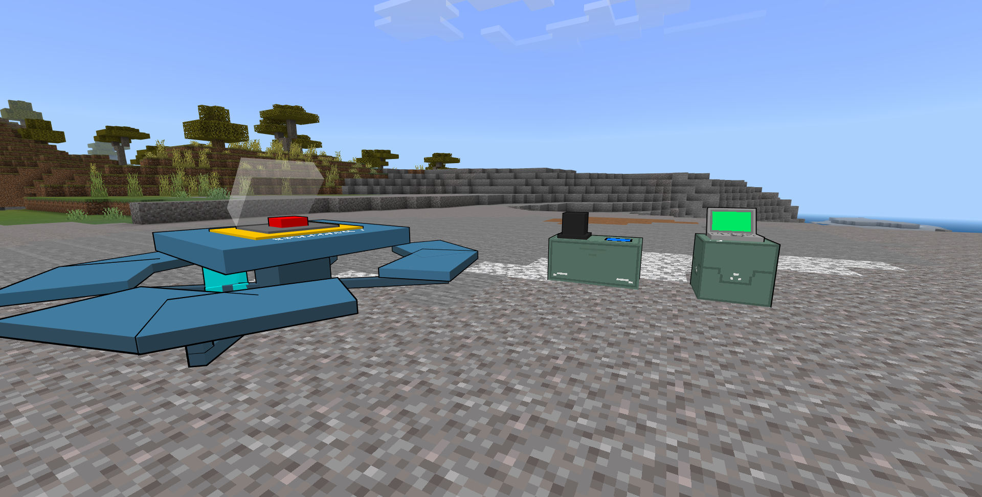 Мод «Among Us» для Minecraft Bedrock edition