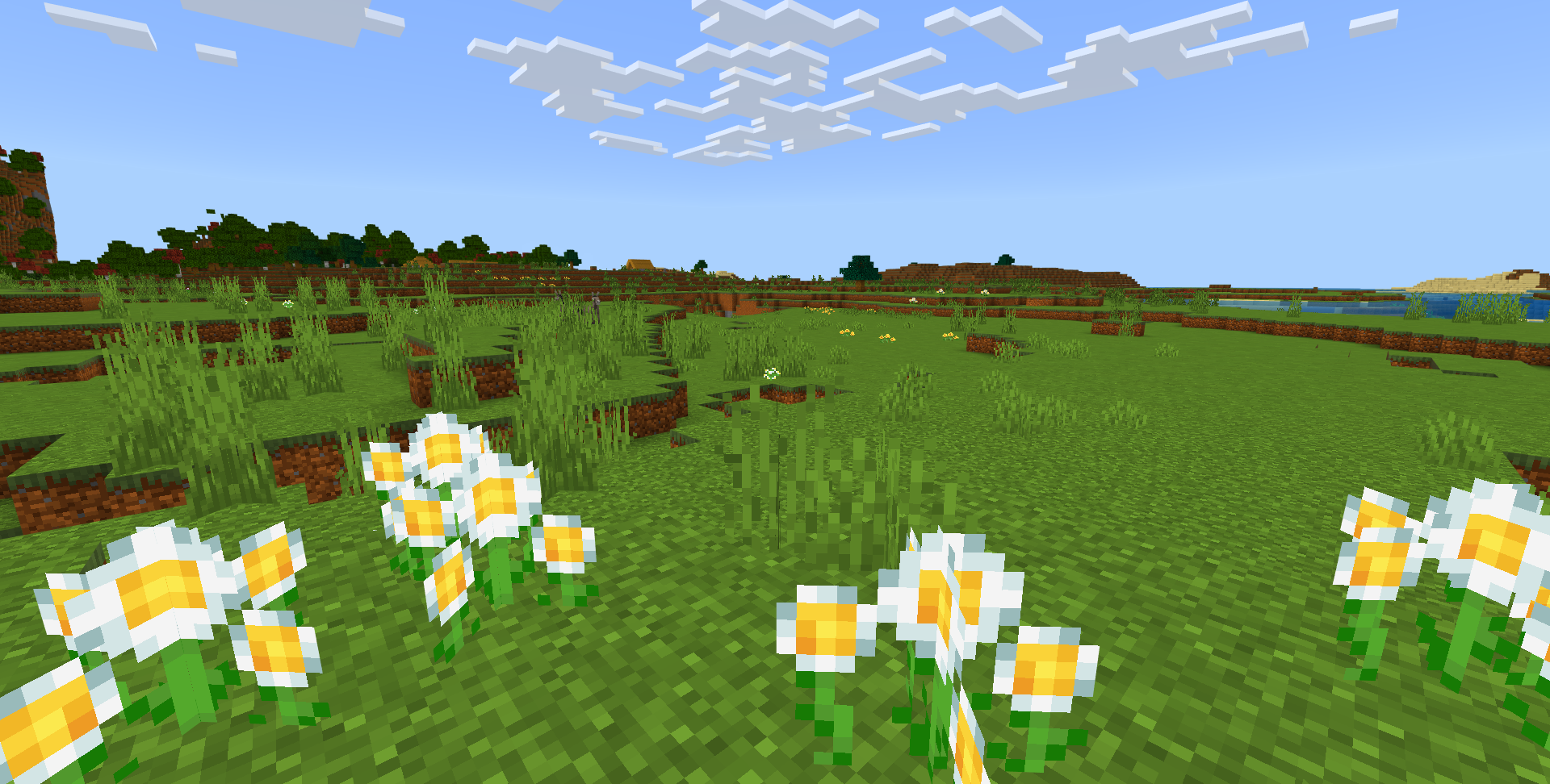 Весенние текстуры для Minecraft Bedrock Edition