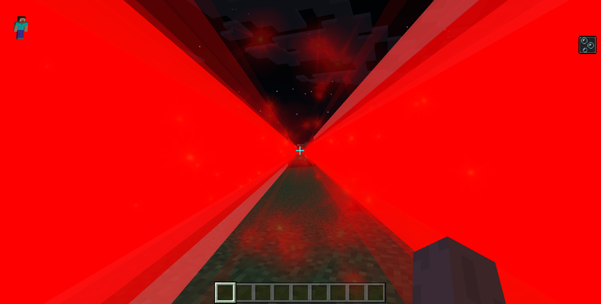 Скачать мод «Лазерные глаза» для Майнкрафт андроид