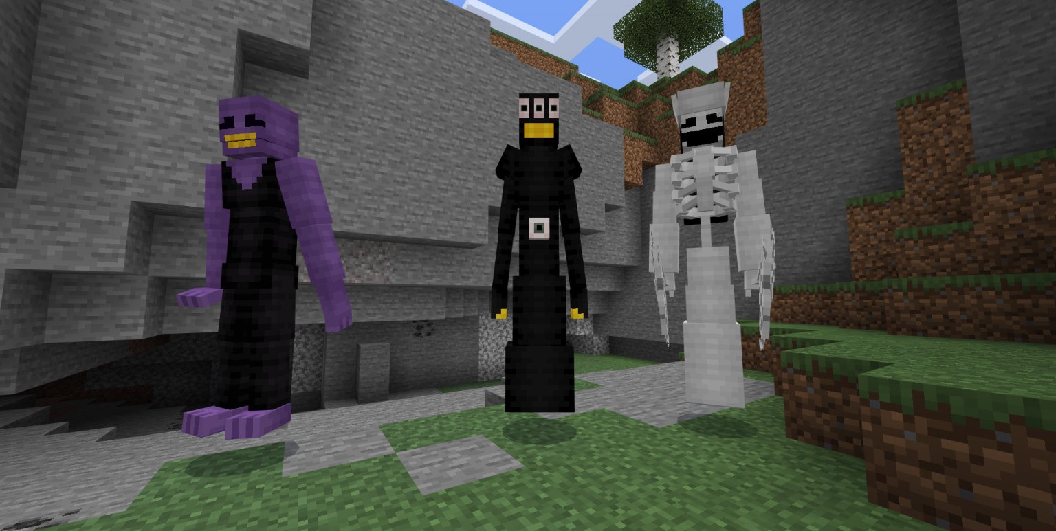 Мод «Mimic book» для Minecraft Bedrock Edition