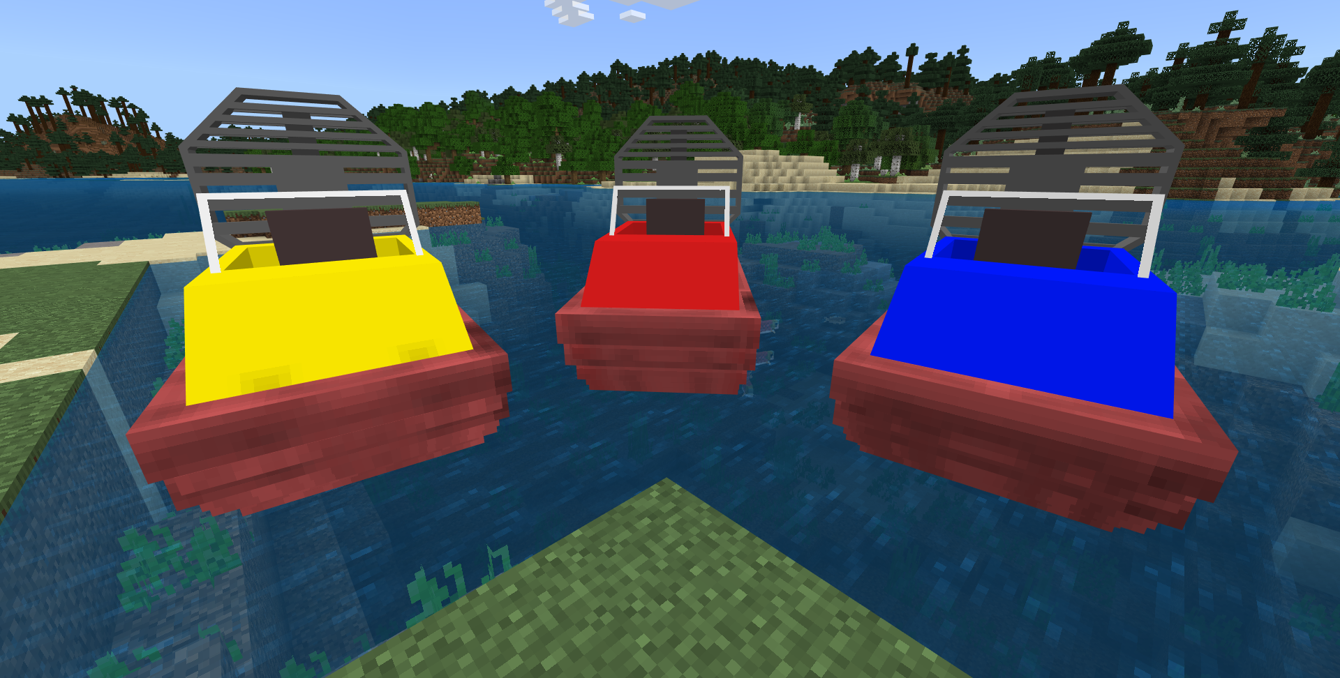 Скачать мод «Ховеркрафт» для Майнкрафт андроид