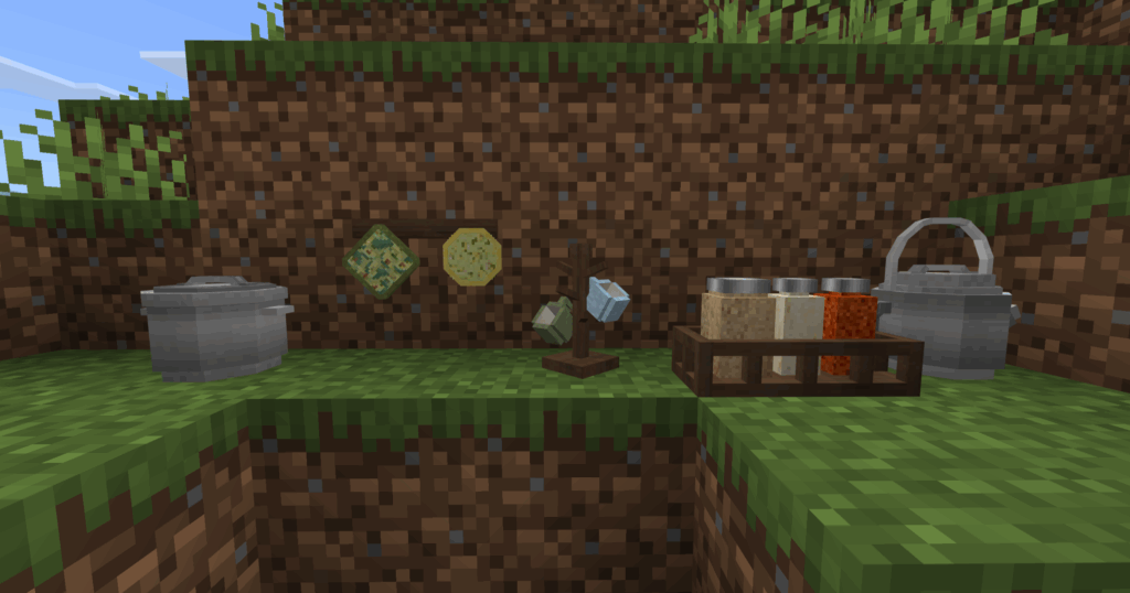 Мод «Кухонная мебель» для Minecraft Bedrock Edition