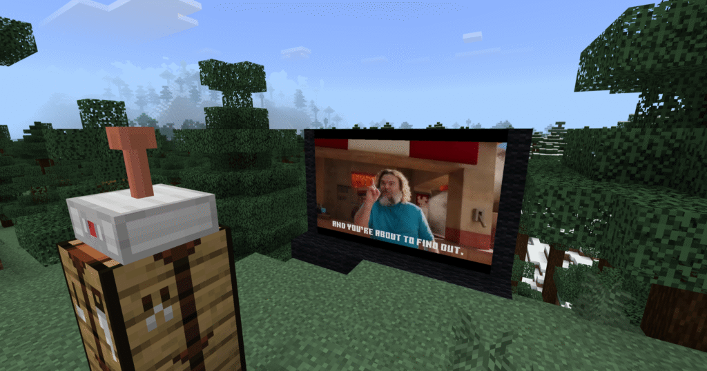 Мод «Рабочий проектор» для Minecraft Bedrock Edition